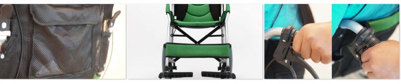 EW-112 | วีลแชร์ เบาเพียง 9Kg นั่งสบาย อลูมิเนียม แข็งแรง เบาะกว้าง ...