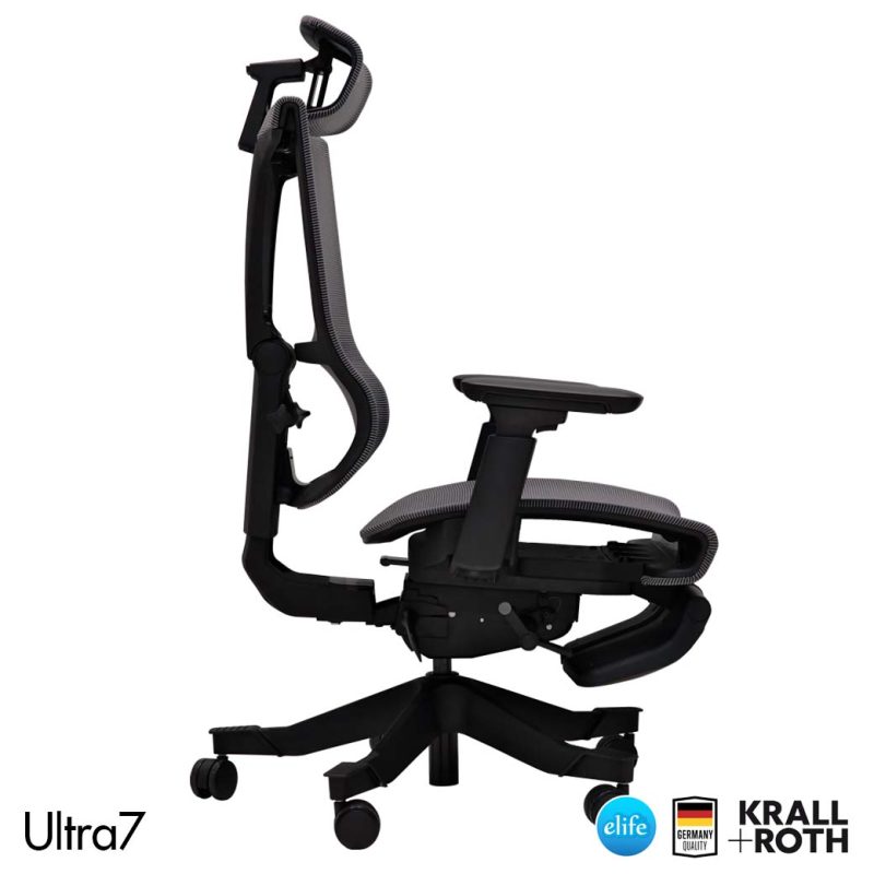 Ultra7 Ergo Chair เก้าอี้สุขภาพ ปรับได้ 7ฟังก์ชั่น Ergonomic | อีไลฟ์ ...