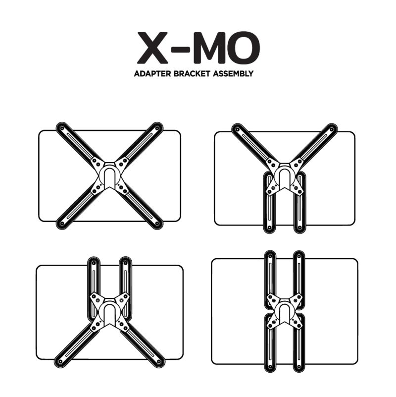 XMO อุปกรณ์เสริมยึดจอคอมพิวเตอร์(สำหรับจอไม่มีรูด้านหลัง) | รองรับจอ 13 ...