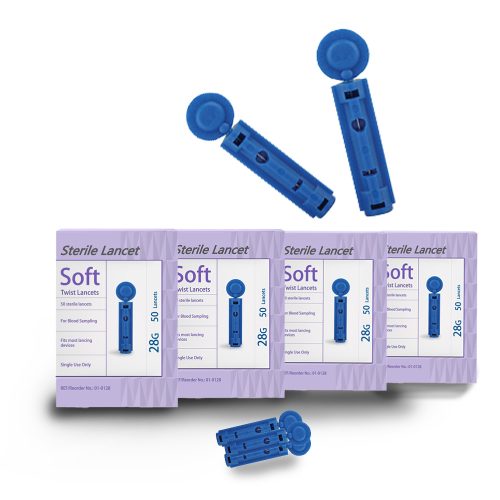 Lancet เข็มตรวจวัดน้ำตาล 4กล่อง 200pcs | อีไลฟ์ สินค้าสุขภาพ ...
