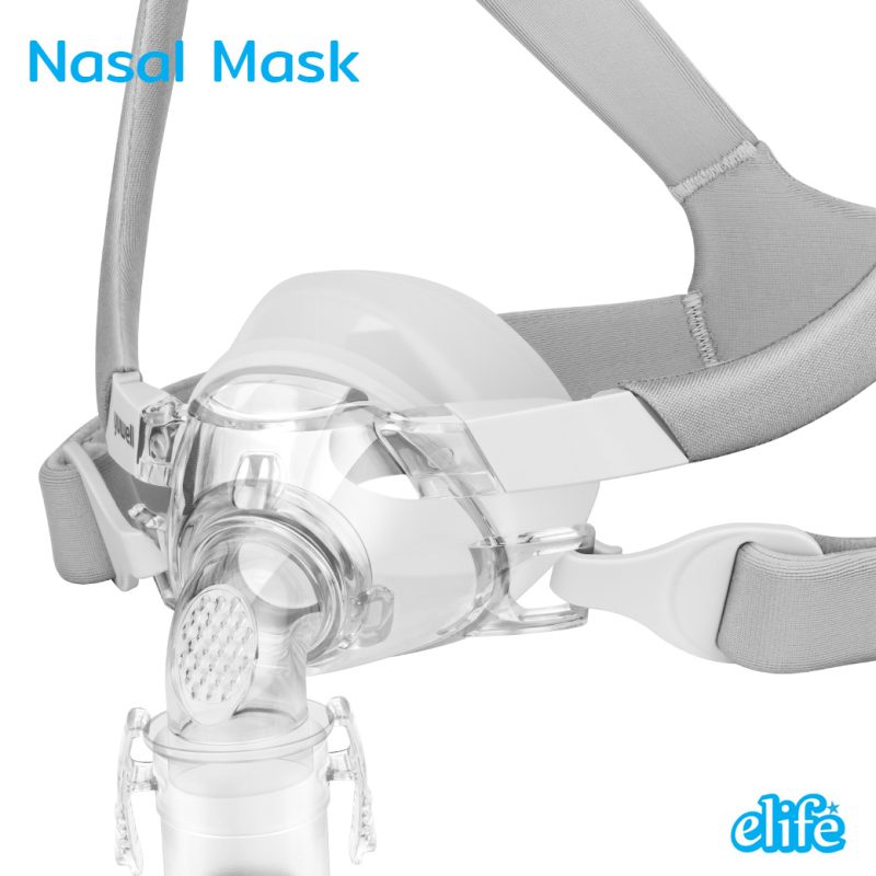 Nasal Mask สำหรับ CPAP หน้ากากแบบครอบจมูก ชนิดเปิดหน้าผาก | อีไลฟ์ ...