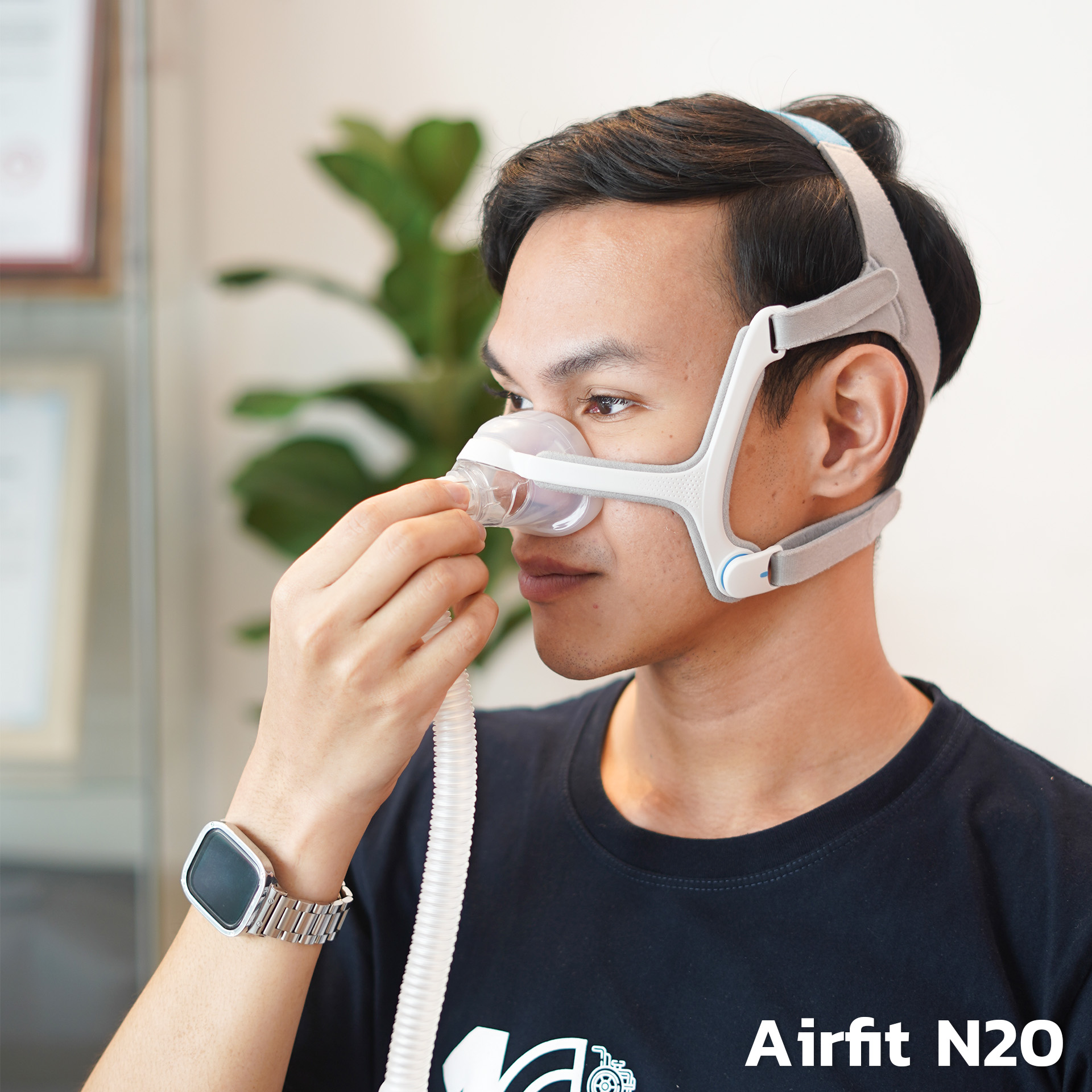Airfit N20 | Nasal Mask หน้ากาก CPAP แบบครอบจมูก ชนิดเปิดหน้าผาก | อี ...