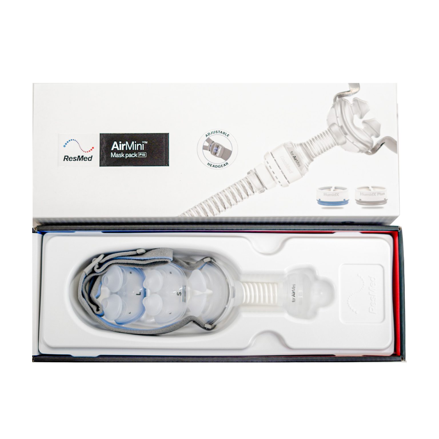 ResMed AirMini Mask pack P10 ชุดอุปกรณ์ท่อความชื้นเฉพาะของ CPAP Air ...