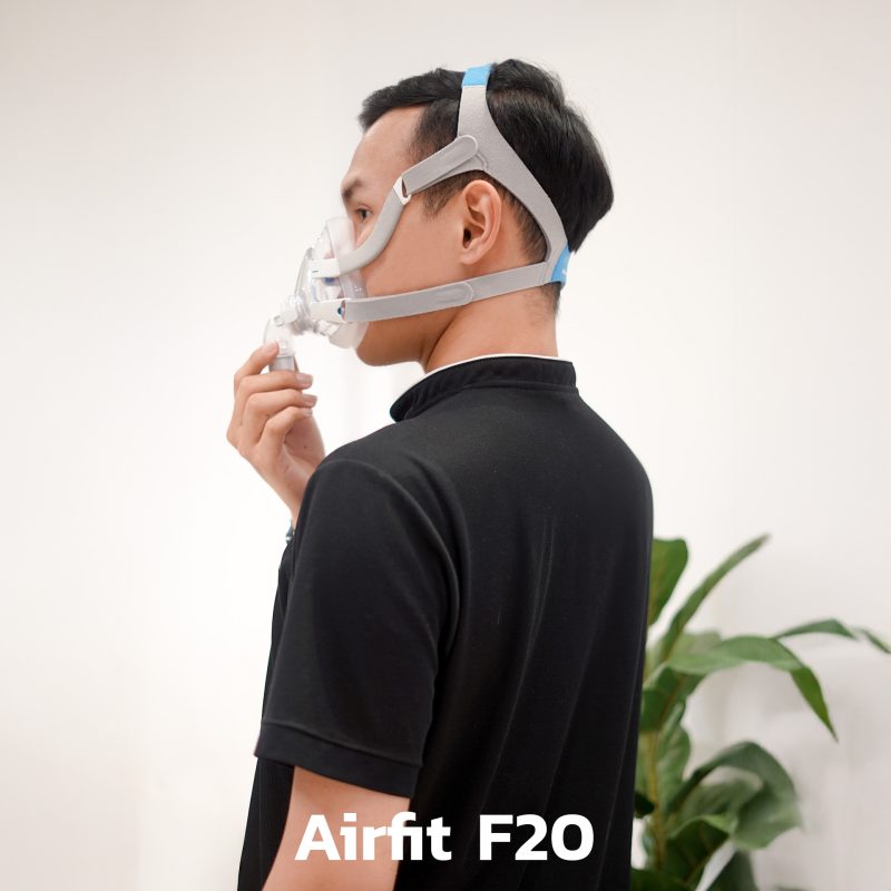 Airfit F20 | Full Mask สำหรับ CPAP แบบเต็มครอบจมูกและปาก ชนิดเปิด ...