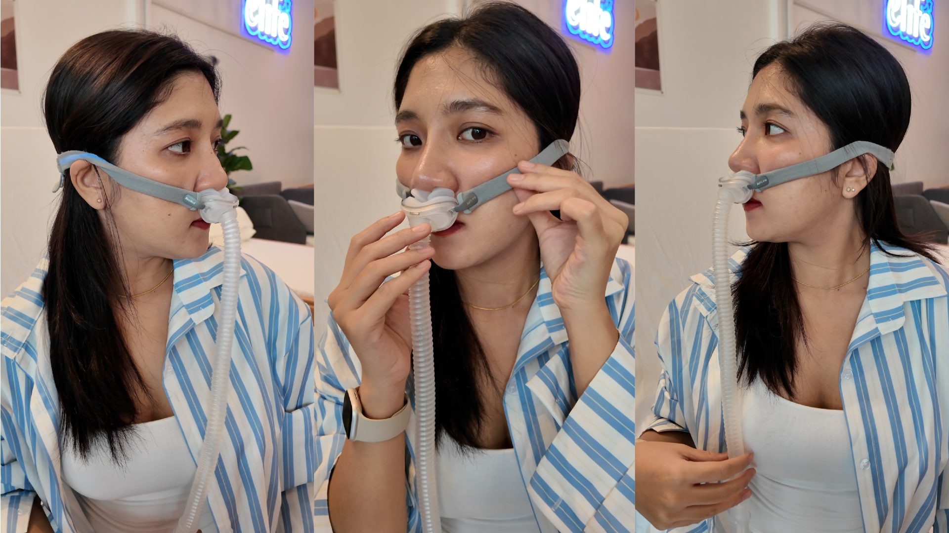 เริ่มต้นใช้เครื่อง CPAP ควรเลือกหน้ากากแบบไหนดี ? | อีไลฟ์ สินค้าสุขภาพ | Ergonomics | เพื่อ ...